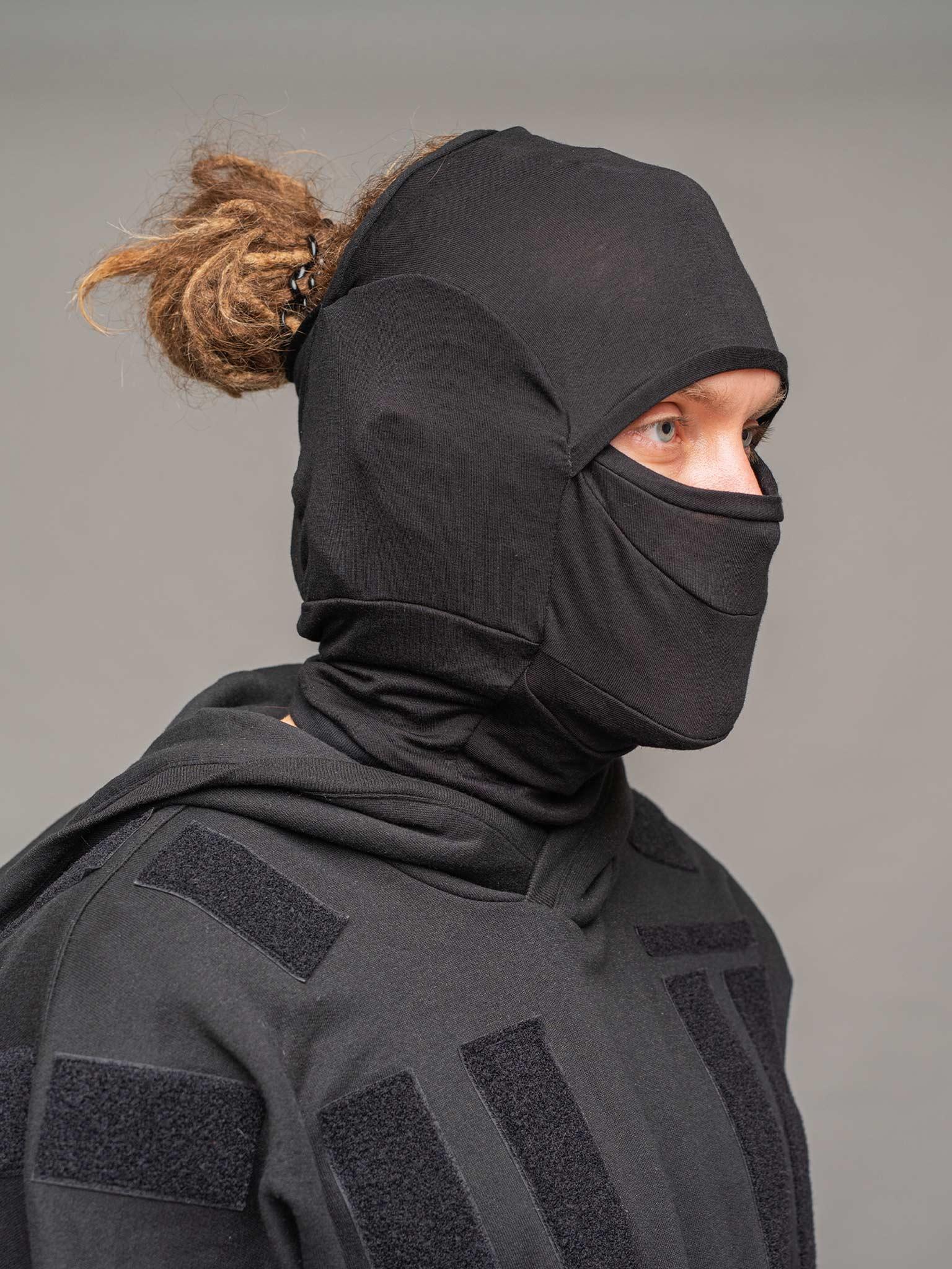 Lightweight Bamboo Balaclava for Long Hair - Rags by Jak